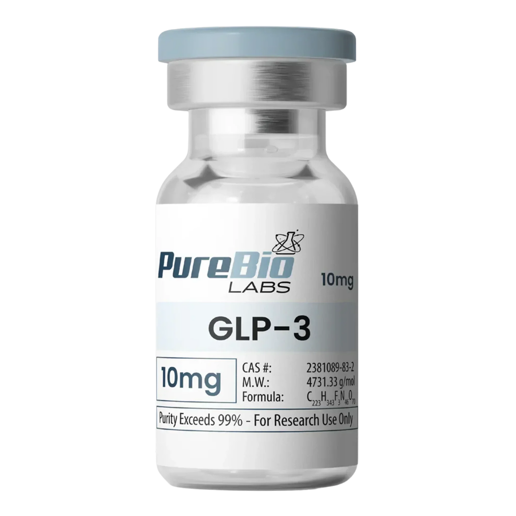GLP-3 Vial (10mg) | High-Purity Peptide | Pure Bio Labs