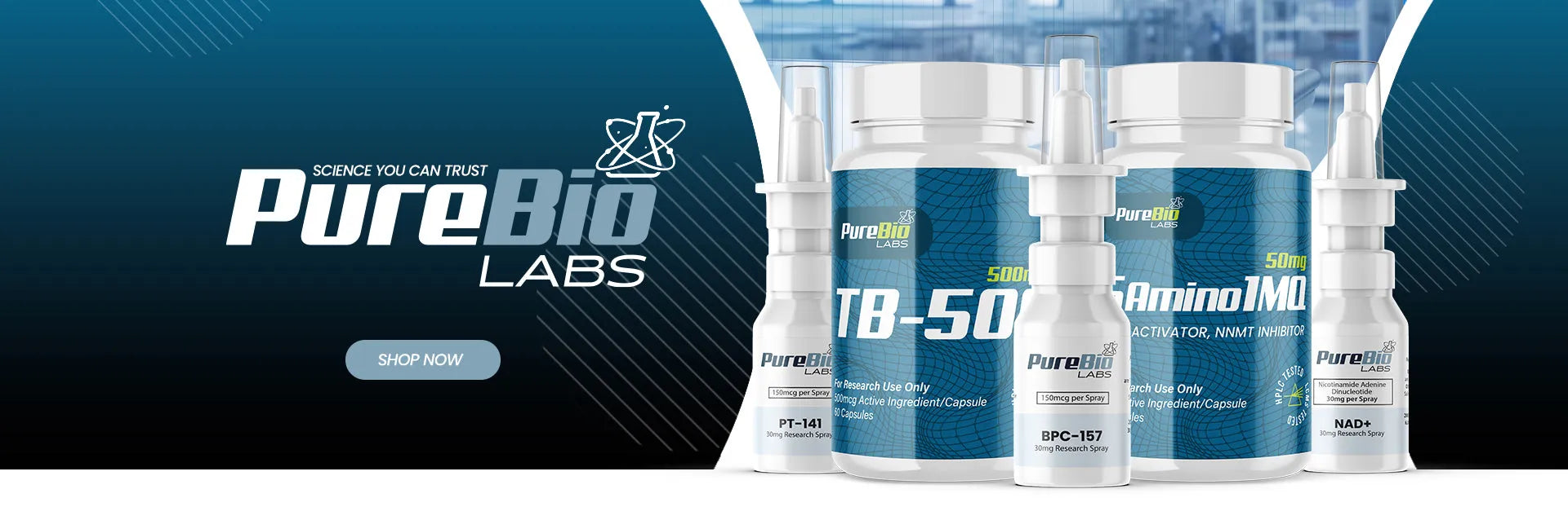 Pure Bio Labs | High-Quality Research Peptides You Can Trust.