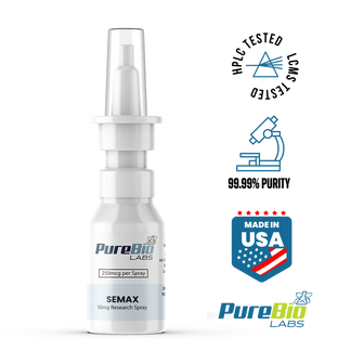 Semax Nasal Spray | Research Peptide | Pure Bio Labs